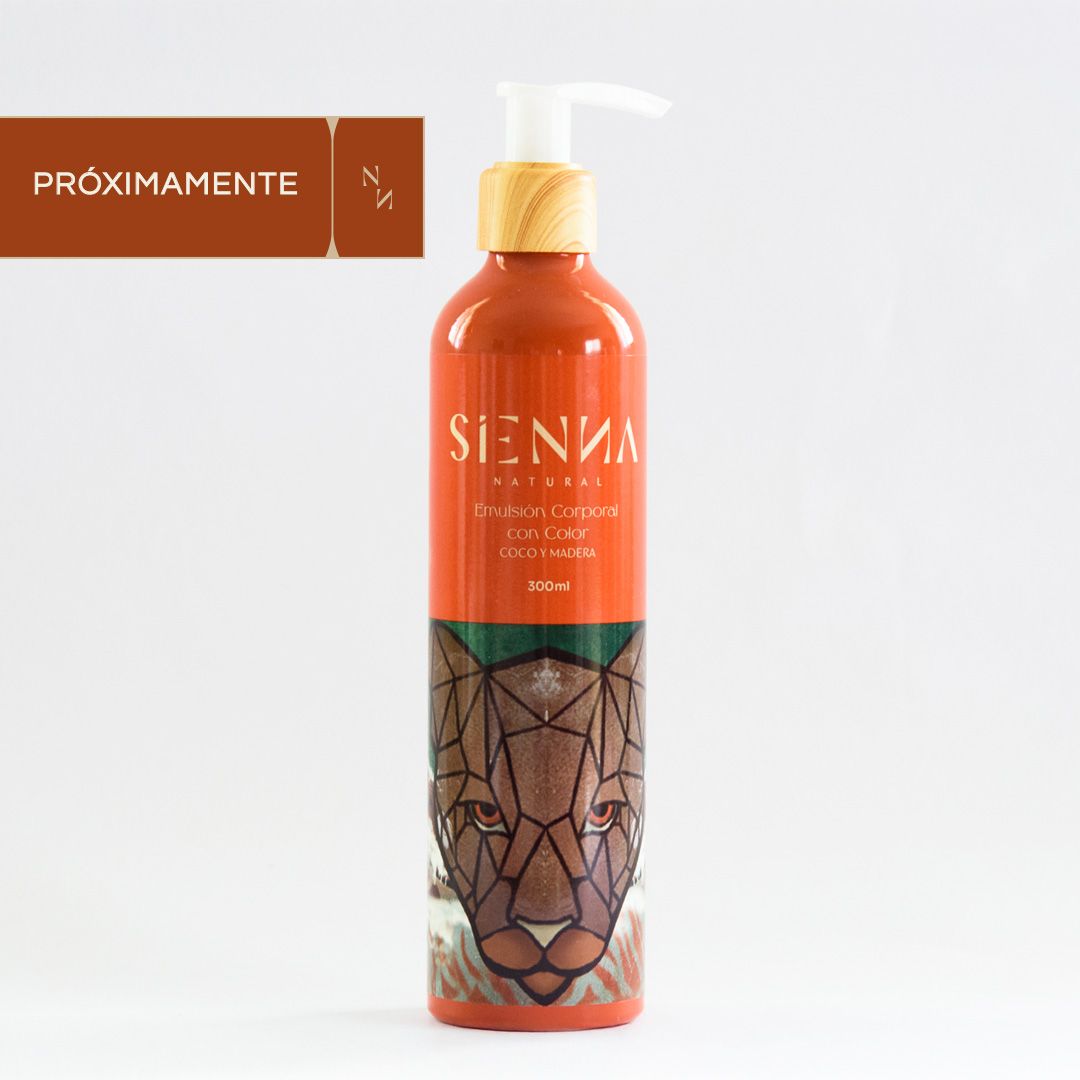 Emulsión Corporal con Color – Sienna Natural